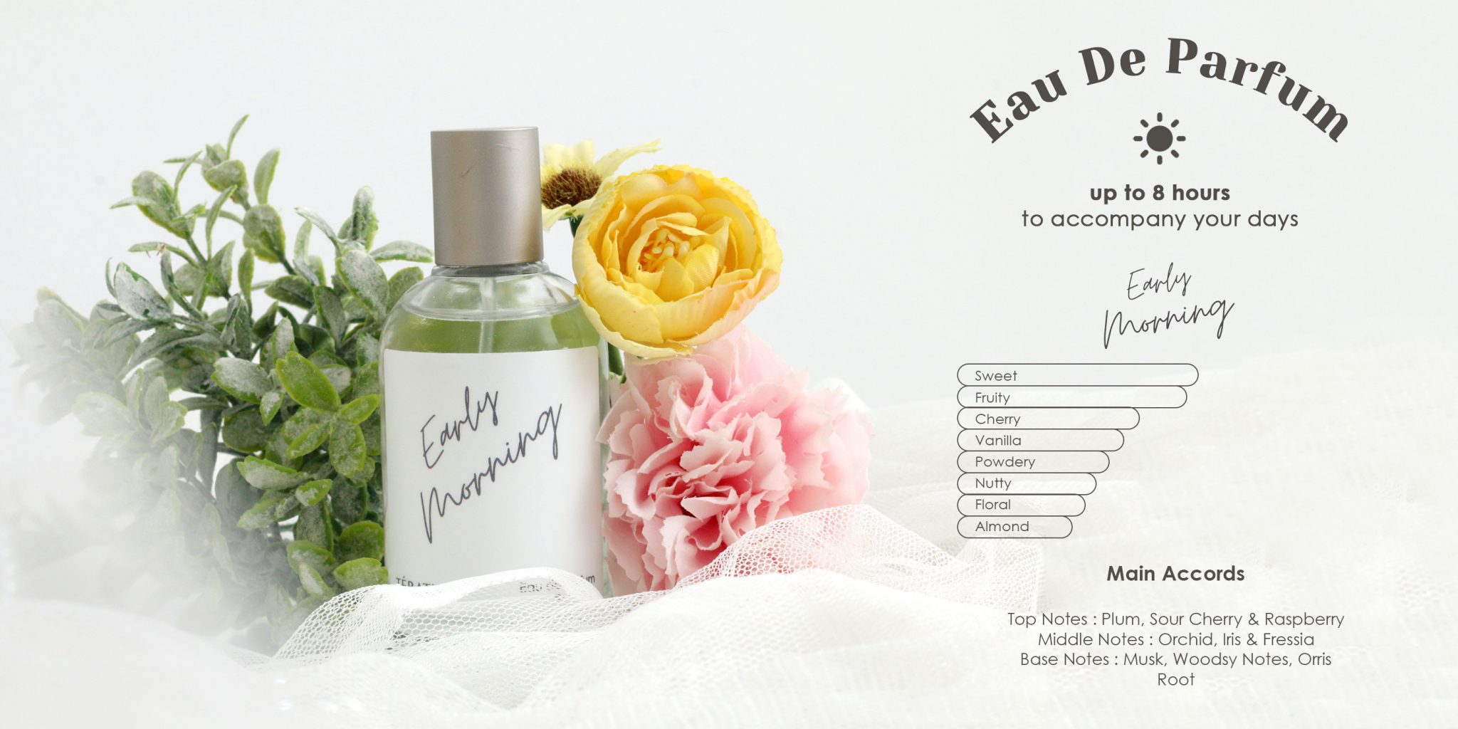 Early Morning Eau de Parfum 50 ml – Teratu Beauty